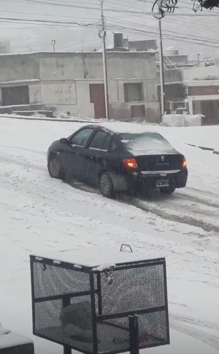 Intenso temporal de nieve y lluvia en Comodoro Rivadavia | Diario Crónica