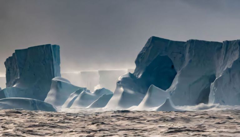 El iceberg más grande del mundo sigue girando en círculos tras ...