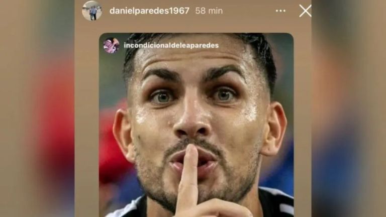 El polémico posteo del padre de Leandro Paredes tras truncarse su ...