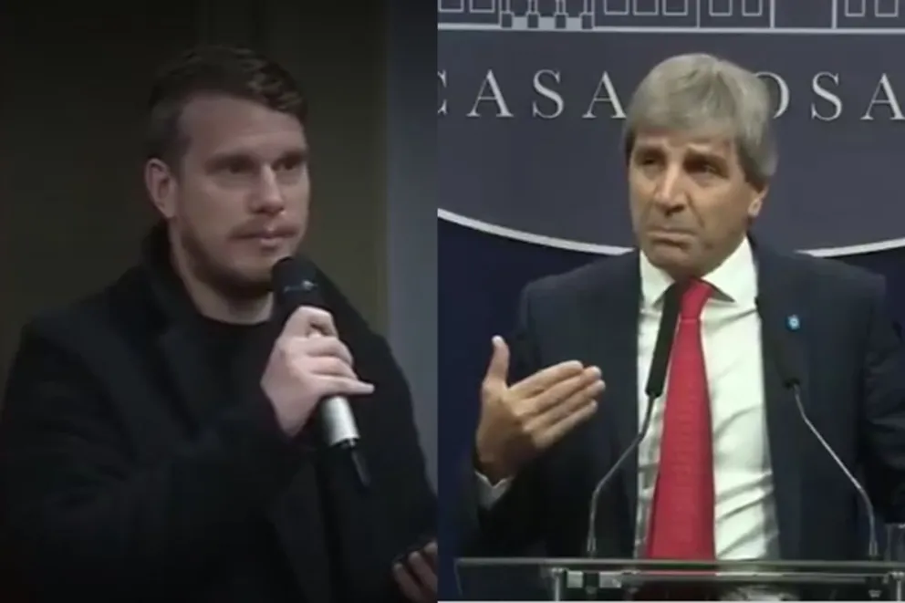Cruce entre el ministro Caputo y un periodista por los dólares del Gabinete | Diario Crónica