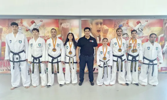 Facundo Ferrari Luengo triple campeón mundial de taekwondo adaptado | Diario Crónica