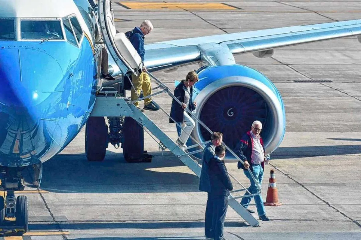 Neuquén: arribó un avión con legisladores de Estados Unidos para ...